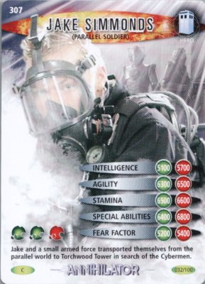 Jason's Doctor Who Reference Guide - Battles in Time - Card 307 - Jake ...