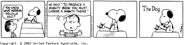 My Favourite Snoopy Strips - Snoopy the Writer